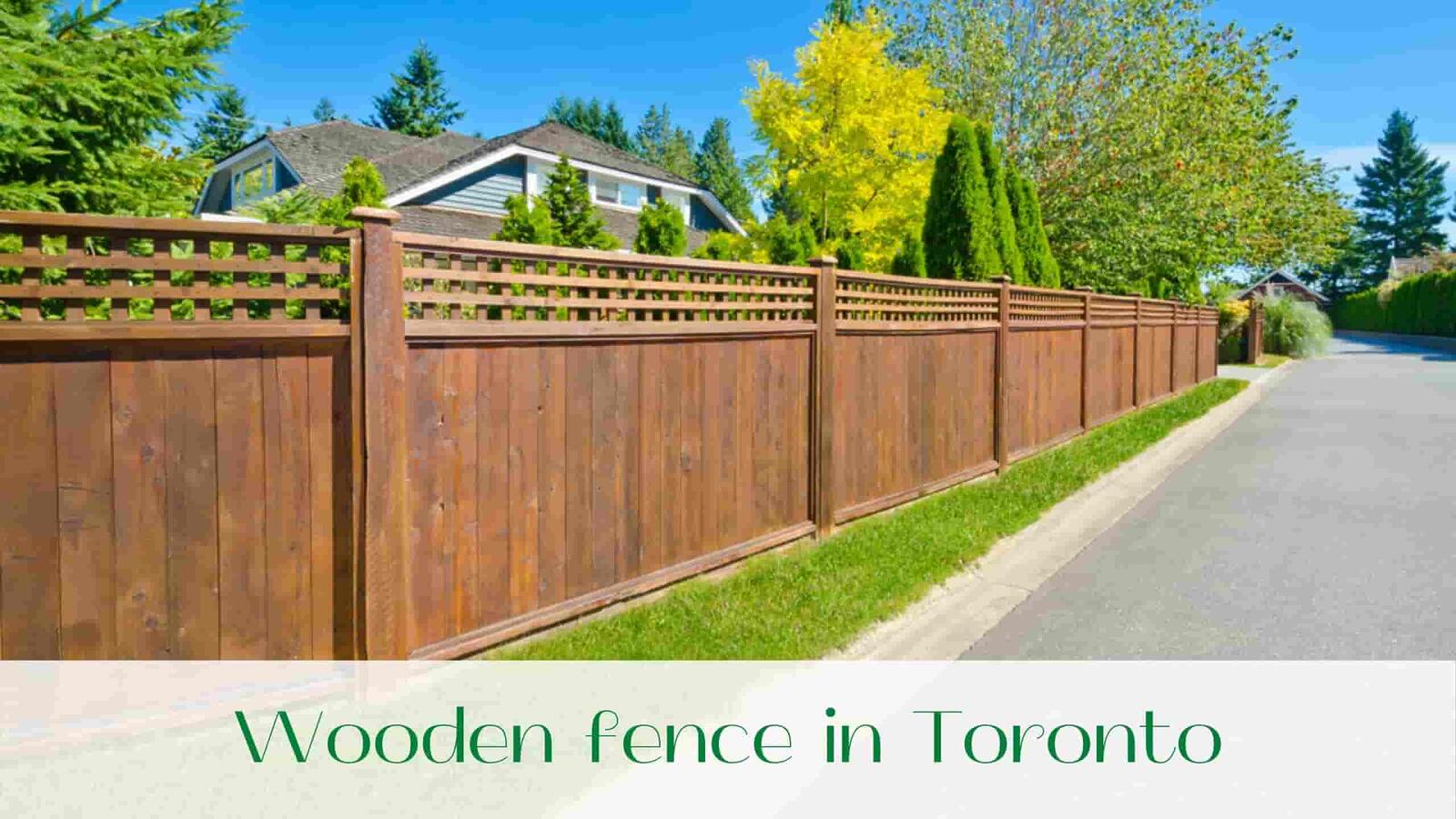 Construction of Fence in Ontario (GTA) | 📞 (647) 830-4834