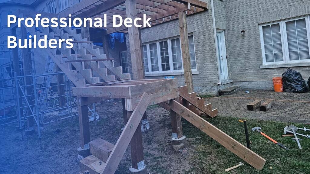 Expert Professional Deck Builders With Captain Handy #1